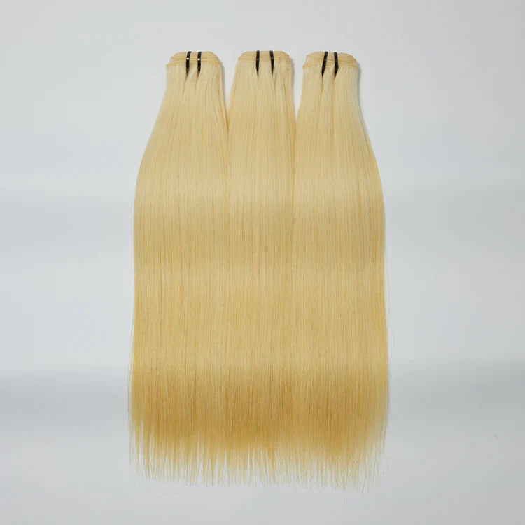 12A Raw Hair #613 Lightest Blonde Straight – njieaccessories
